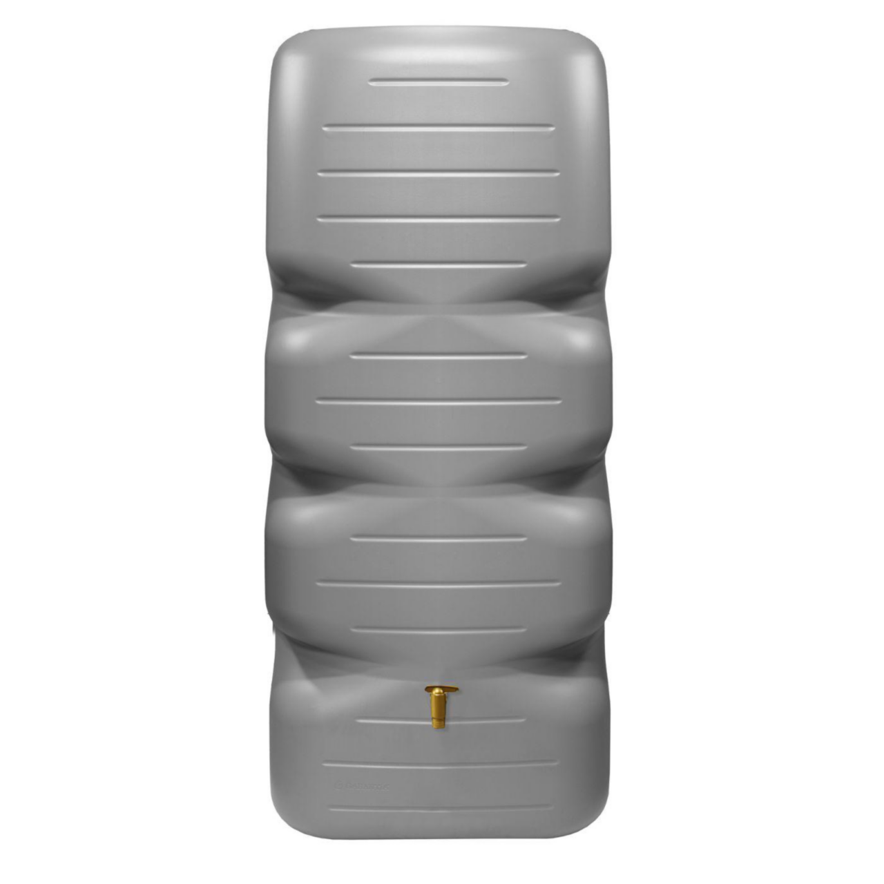 Récupérateur d’eau avec robinet gris béton Graf Cubus – 1000 L | botanic®