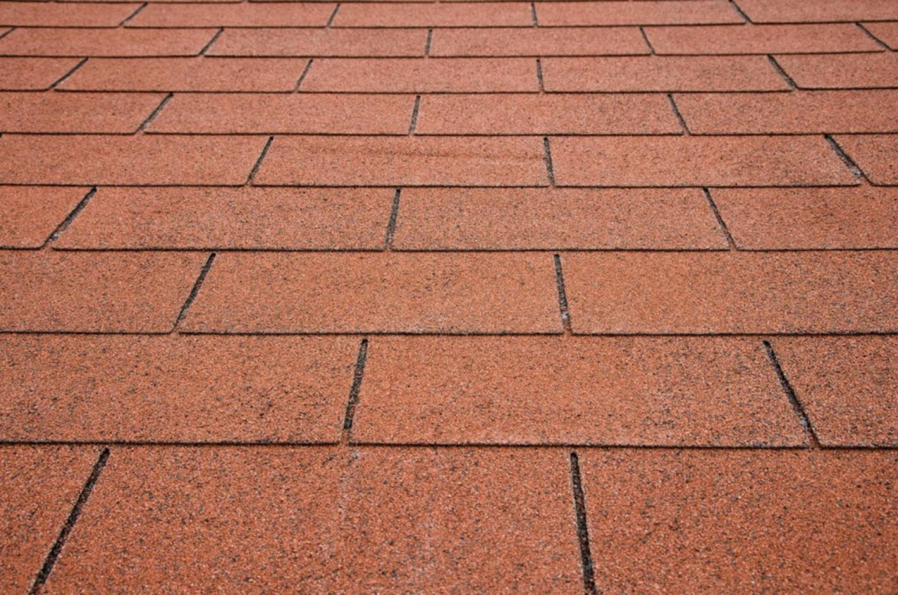 Shingle en plaques, rouge 3m², PALMAKO - paquet | botanic®