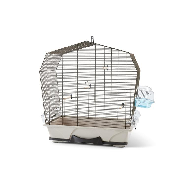 Cage à oiseaux exotiques et canaris coloris marron Savic Mary 50 avec ...