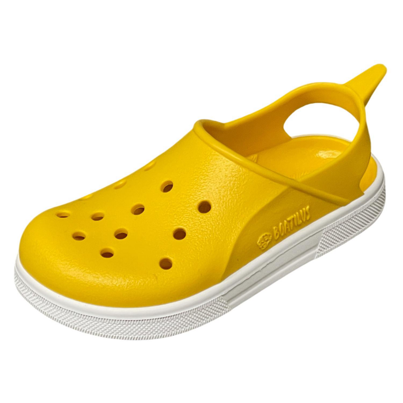 Sabot de jardin pour enfant Cloggy Boatilus coloris jaune