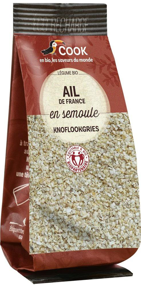 Ail semoule bio eco recharge Cook - 45 g