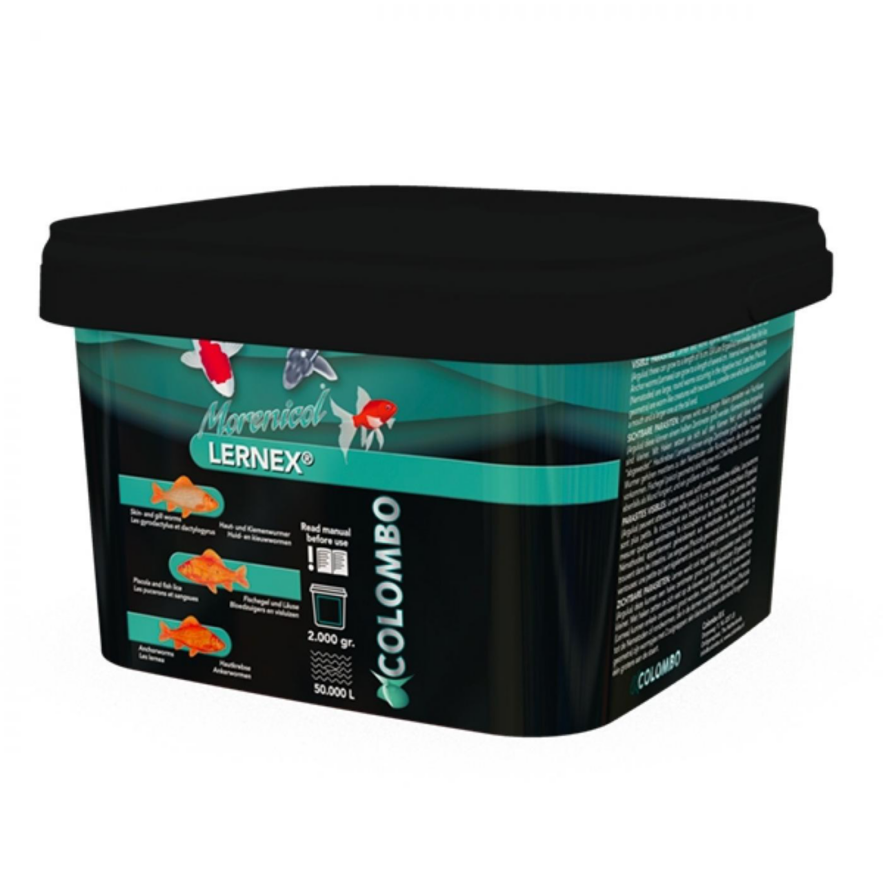 Traitement pour poissons de bassin, 2000g/50000L, COLOMBO BASSIN ...