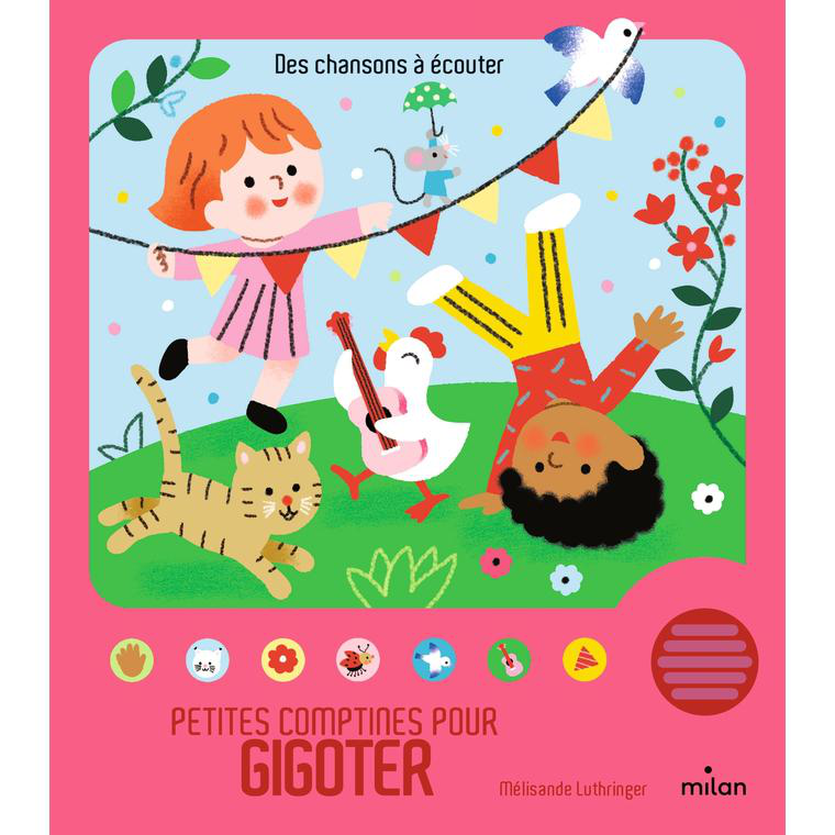 Petites comptines pour gigoter Éditions Milan | botanic®