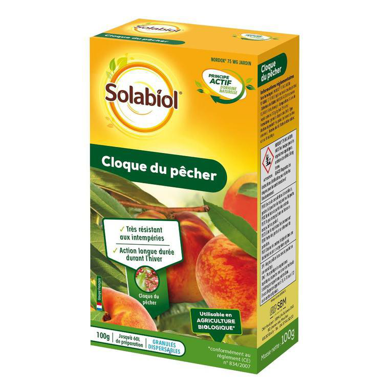 Cloque du Pêcher 100 g 5x8,8x15,5 cm