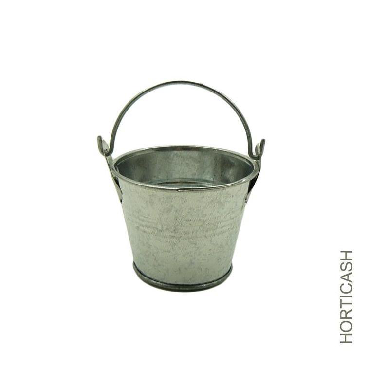 Seau zinc Ø6,5xH5,5 cm | botanic®