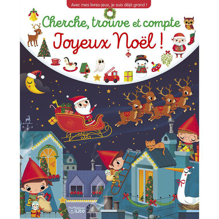 Livre Cherche et trouve Noël