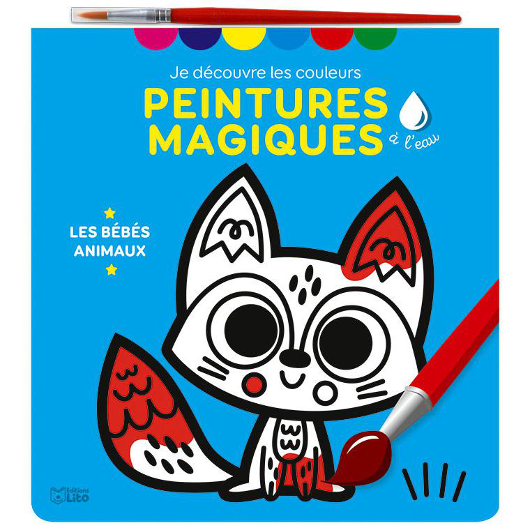 Cahier de coloriage "Les bébés animaux", Ed LITO