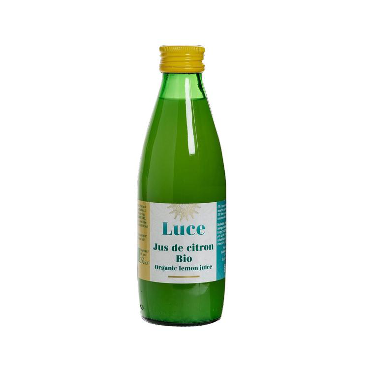Jus de citron bio bouteille Luce - 250 ml | botanic®