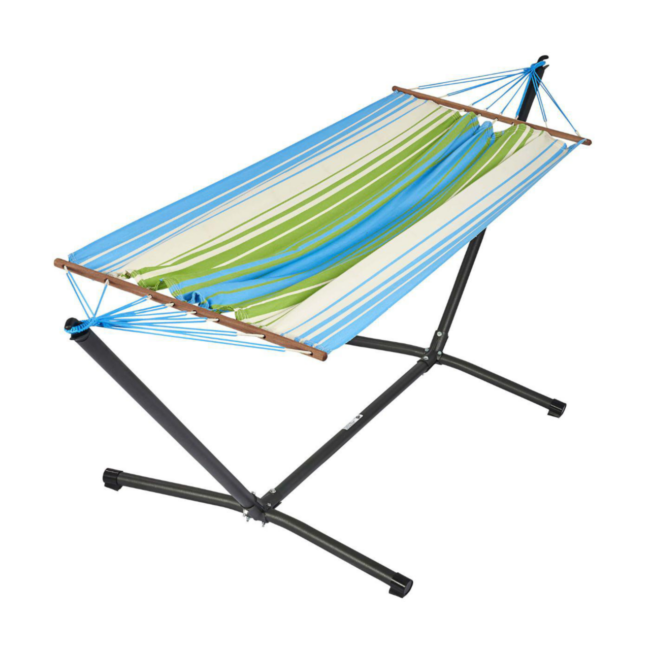 Structure pour hamac coloris vert en polypropylène Set MetaliK