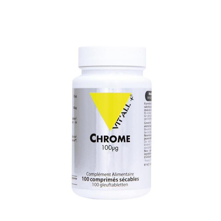 Chrome vit’all + en format de 100 comprimés | botanic®