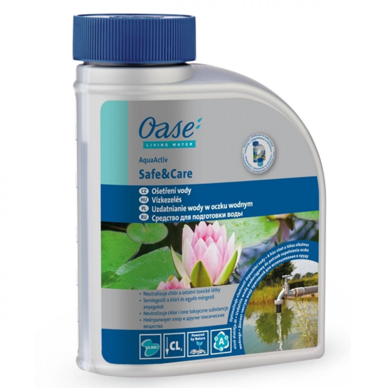 Stabilisateur d'eau et soin poissons, protecteur 100% naturel OASE Safe ...