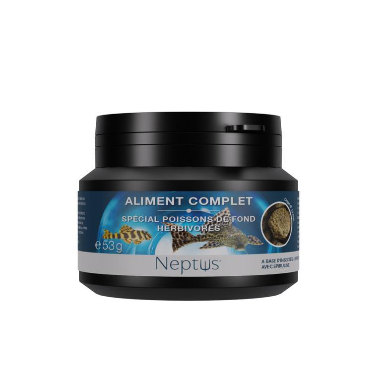 Aliment complet pour poissons de fond herbivores Neptus - 100 ml | botanic®