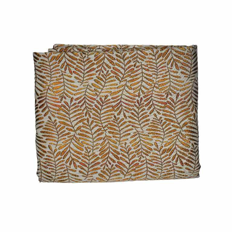 Nappe décorative Canari coloris multicolore en coton - 150 x 250 cm