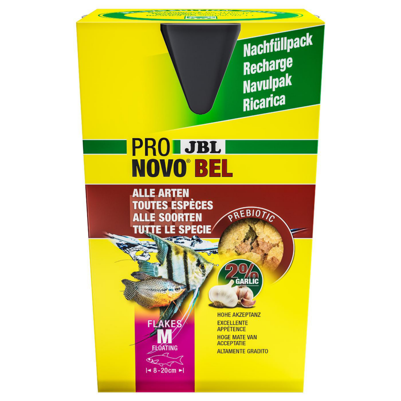 Flocons pour poissons d'aquarium JBL Pronovo Bel Flakes M - 750 ml+ ...
