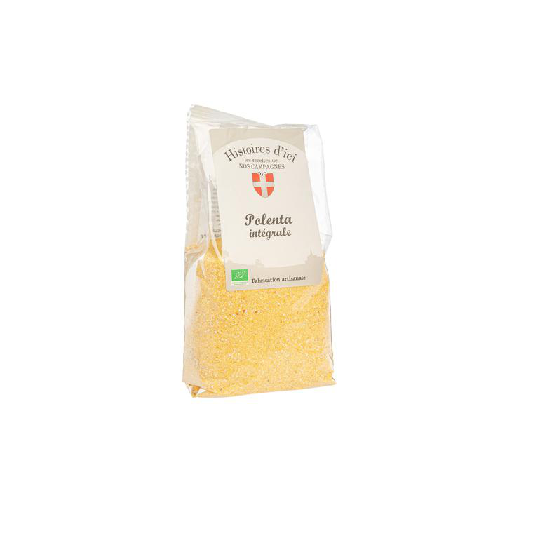 Polenta intégrale bio. Le sachet de 400 g