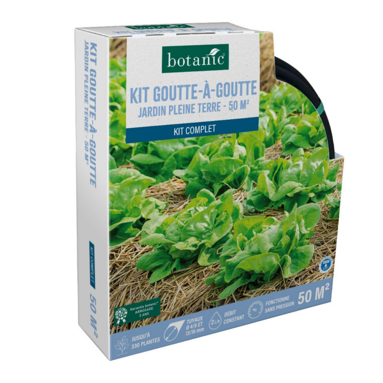Kit gravitaire 50 m°2 botanic® - Kit goutte à goutte pour jardin pleine ...