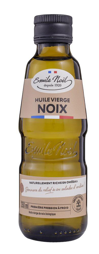 Huile vierge noix bio France Emile Noël - 250 ml