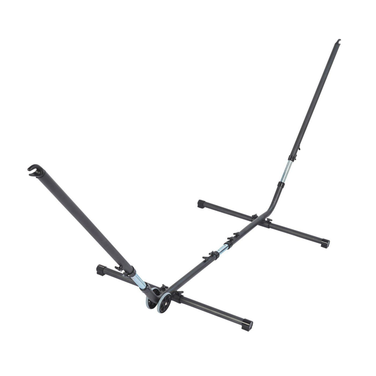 Support pour hamac coloris noir en métal Universal Jobek Hamacs - 390 x ...