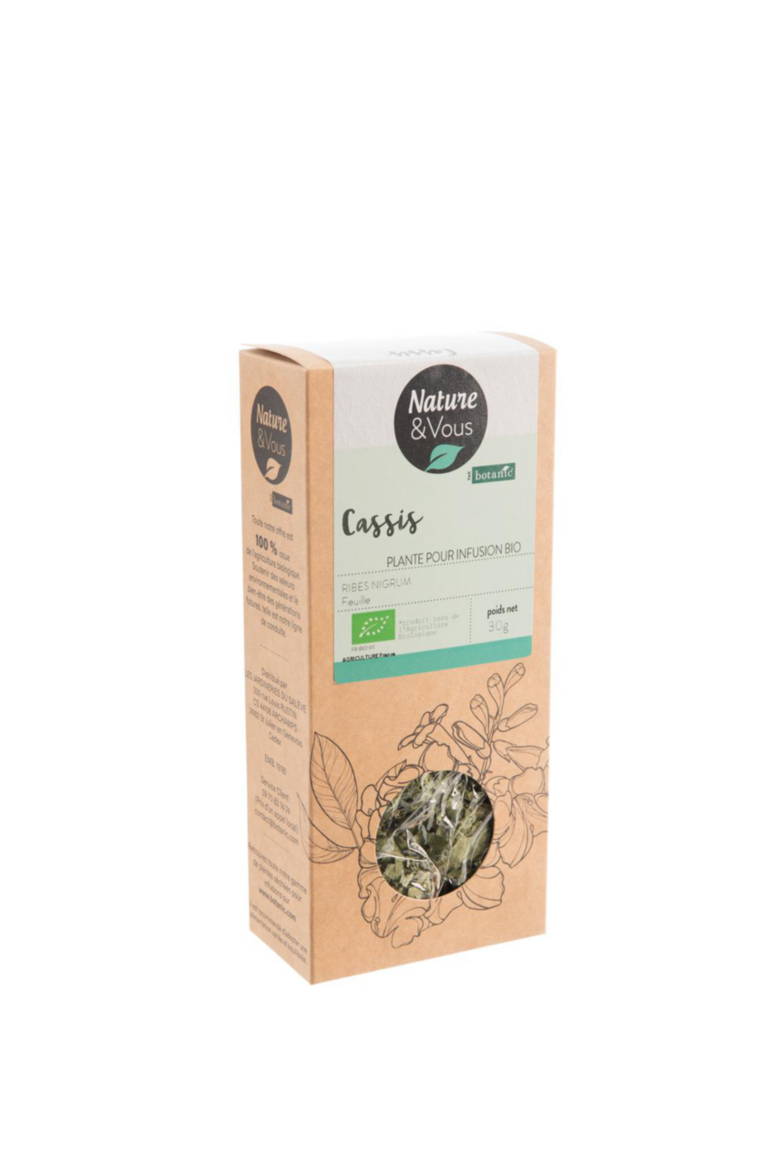 Infusion bio cassis feuille Nature & Vous – 30 g
