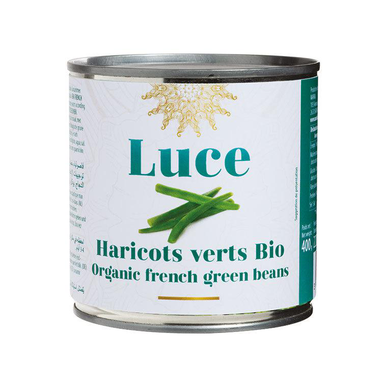 Haricots verts extra fins bio Luce - 400 g