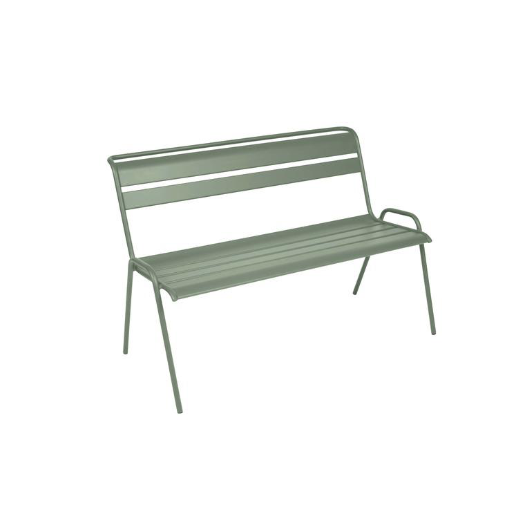 Banc de jardin 2 à 3 places coloris cactus Monceau Fermob - 116 cm ...