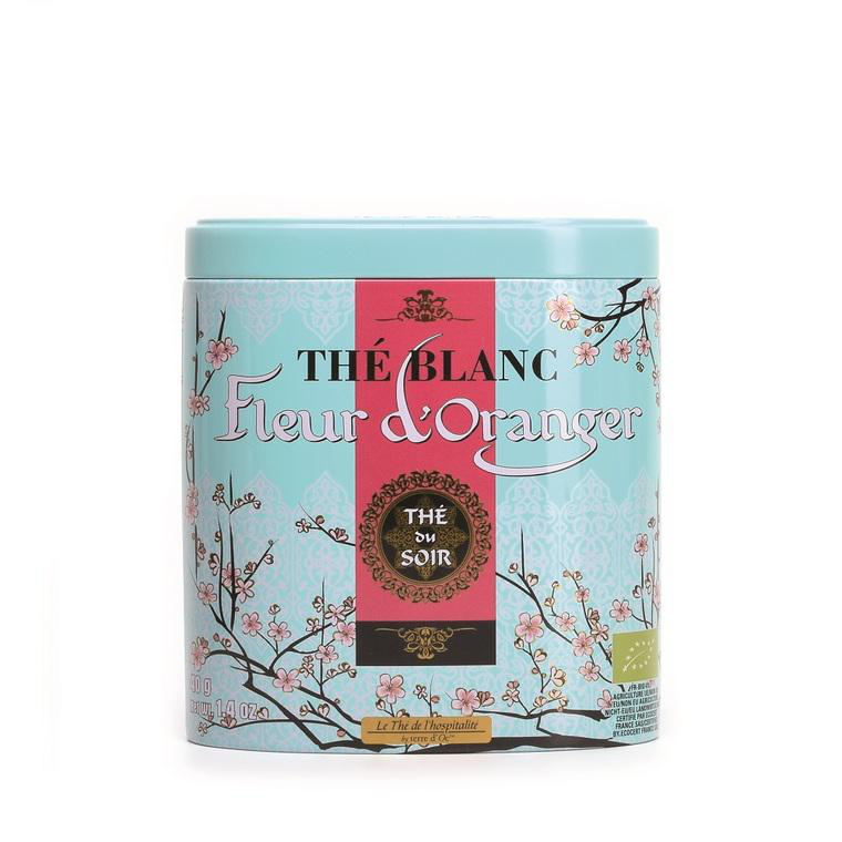 Thé blanc fleur d'oranger bio Terre d’Oc - 40 g | botanic®