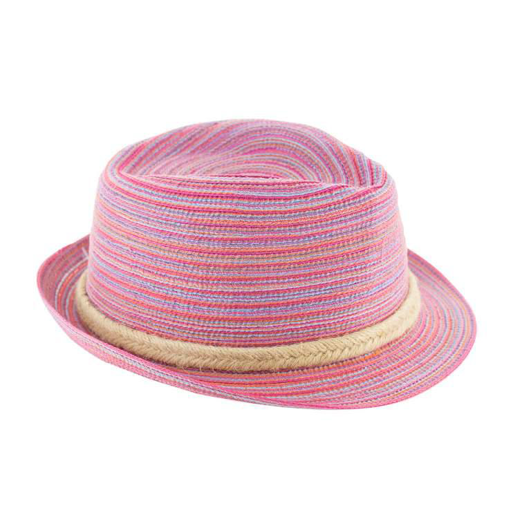 Chapeau de paille rose Instant Nature Lou | botanic®