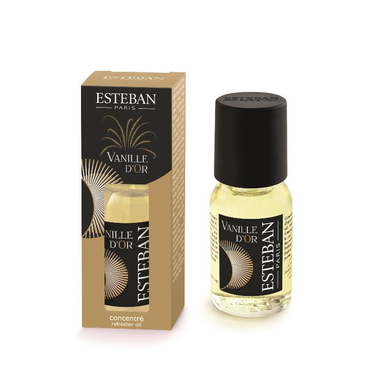 Concentré de parfum Esteban collection Vanille d'or – 15 ml | botanic®
