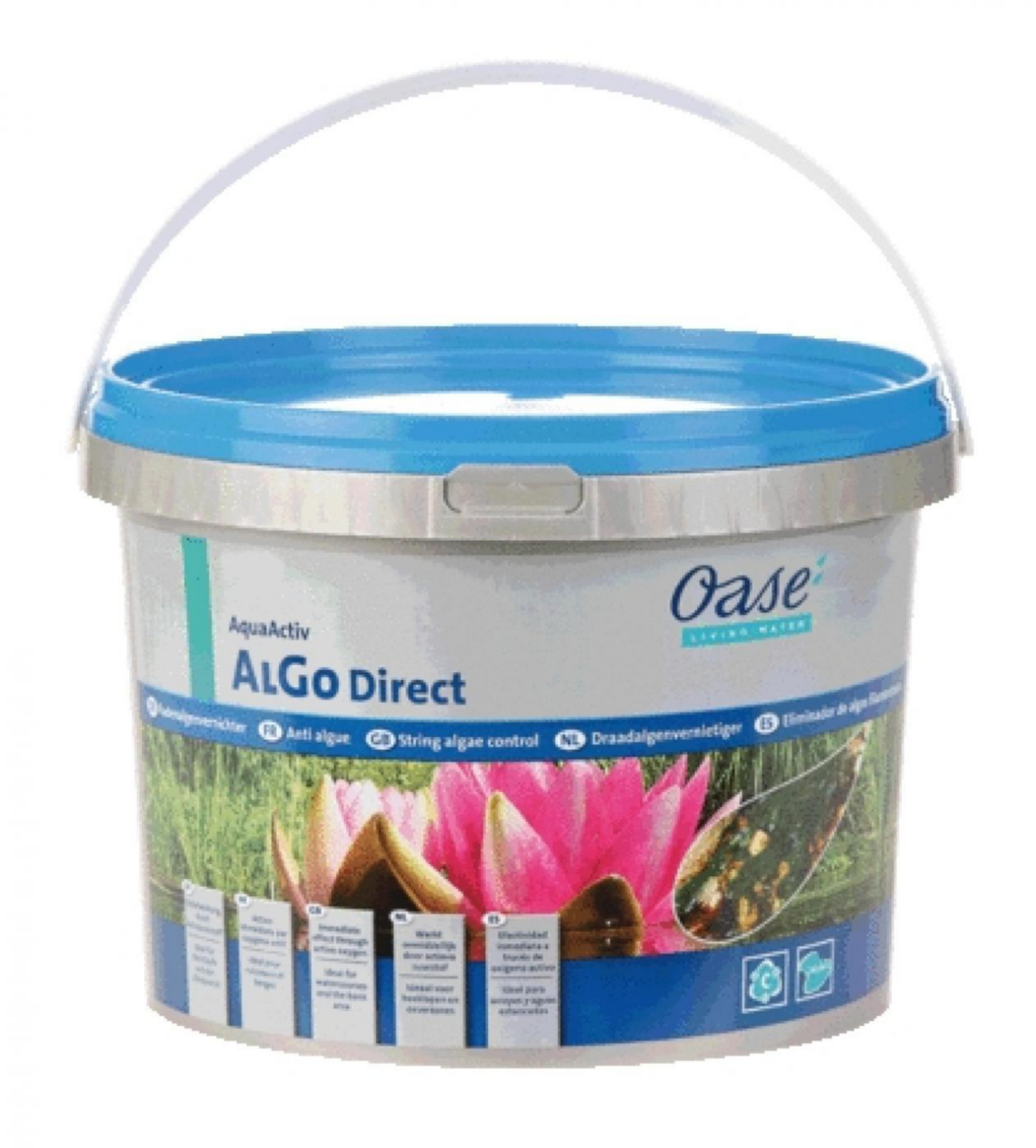 Anti-algues pour bassin direct, formule concentrée, OASE - 5L | botanic®
