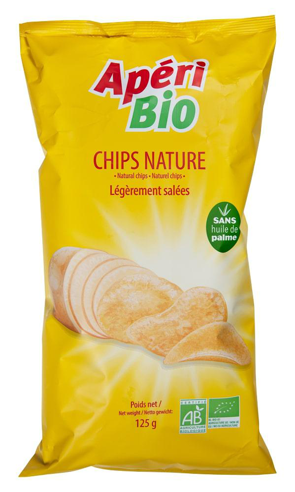 Chips nature bio Apéri Bio - 125 g
