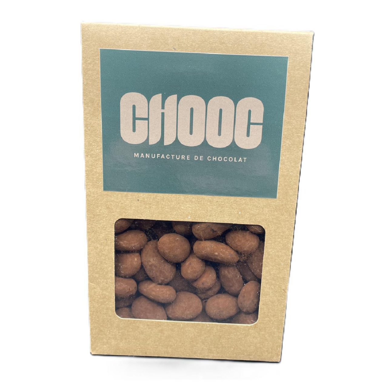 Amandes enrobées au chocolat lait Chooc - en sachet de 200 g | botanic®