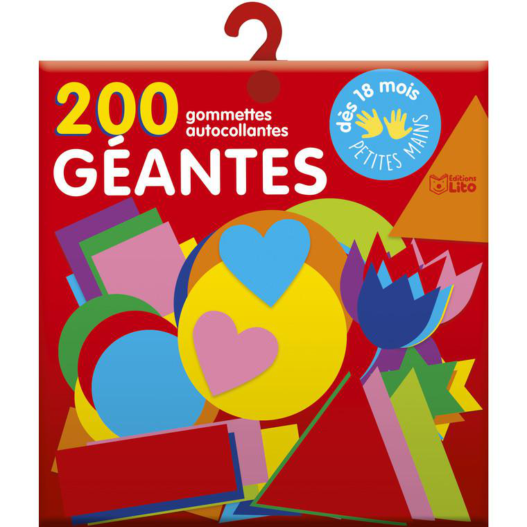 200 Gommettes Géantes pour les Tout-petits Les Gommettes Autocollantes ...