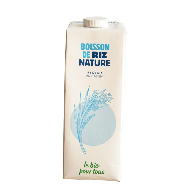 Boisson riz nature Bio Pour Tous - 1 L