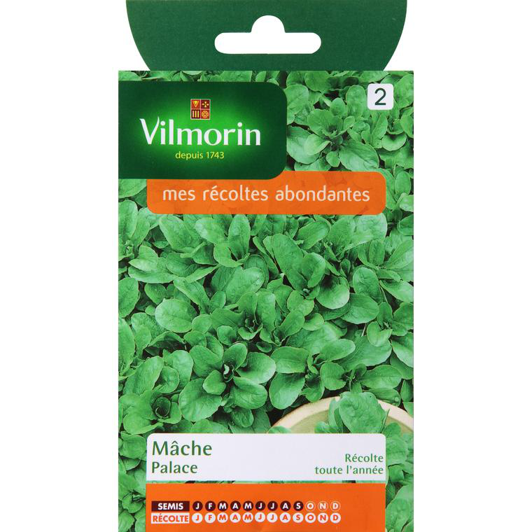 Graines de mâche palace Vilmorin - graines à semer | botanic®