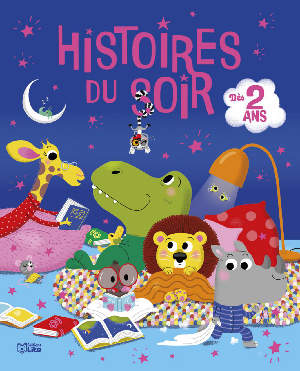 Livre pour enfants Histoires du soir dès 2 ans éditions Lito
