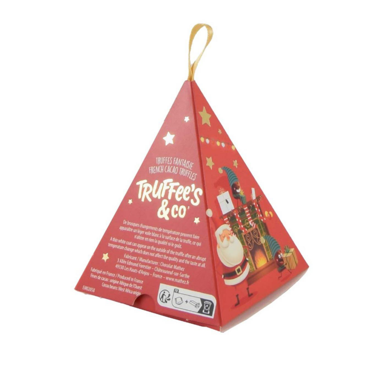 Pyramide de truffes natures Mathez - 35 g