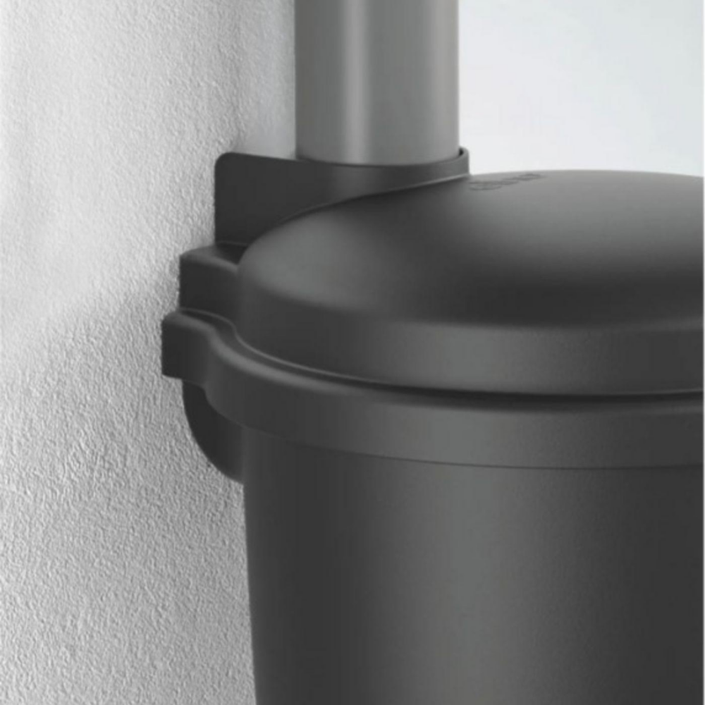 Récupérateur d'eau de pluie Green basics noir - Elho 35 litres