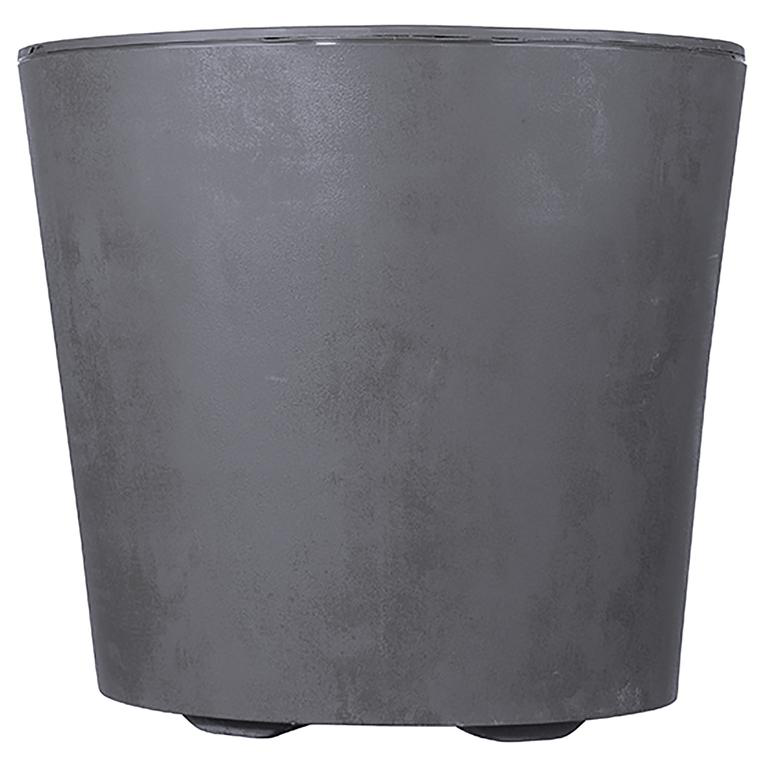 Bac gris anthracite Deroma Millennium - Ø 59 x H 49 cm
