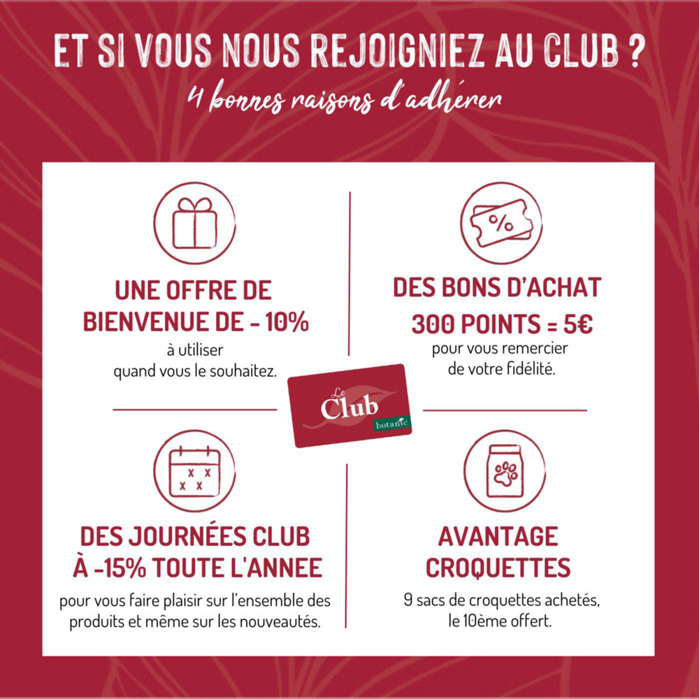 Carte Club botanic®