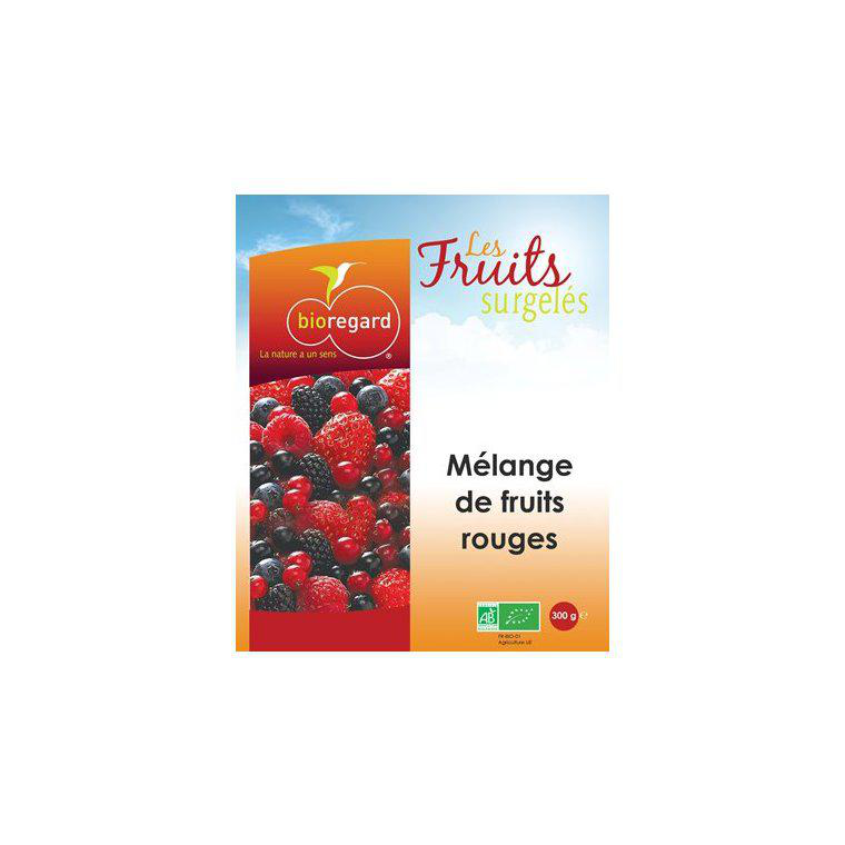 Mélange de fruits rouges surgelés biologiques Bioreg en sachet - 300 g