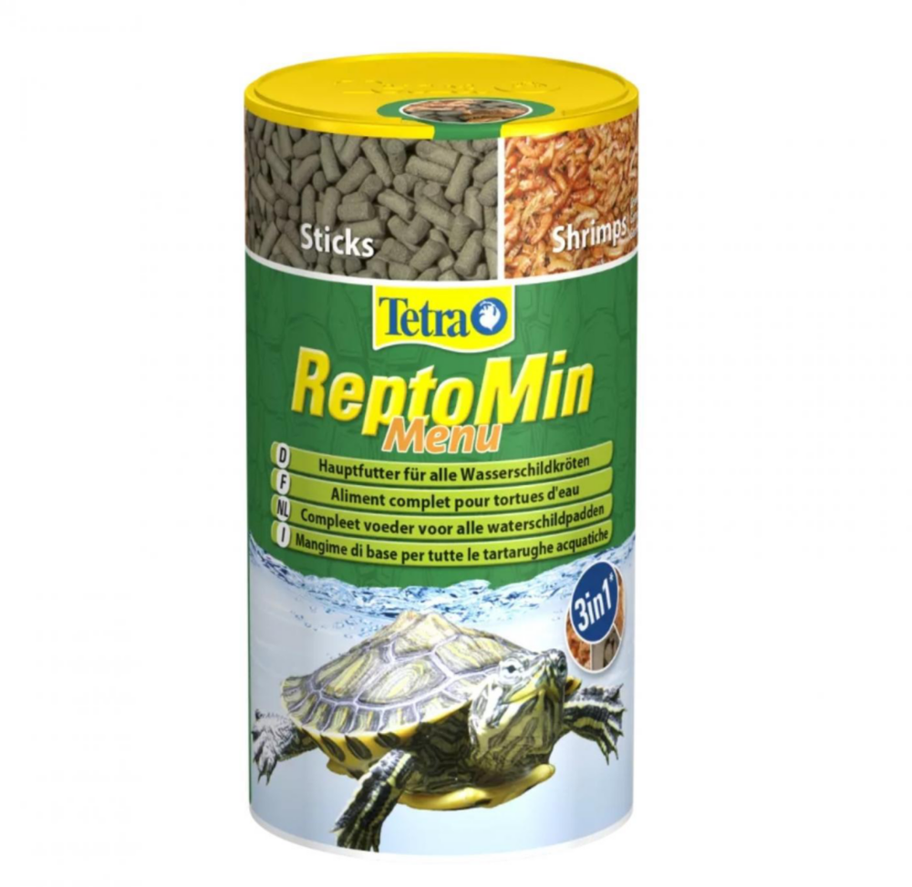 Alimentation spécialisée reptiles, 44g - 250ml, TETRA ReptoMin Menu ...