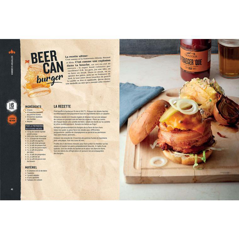 Livre "Le guide Traeger du barbecue" aux éditions Larousse