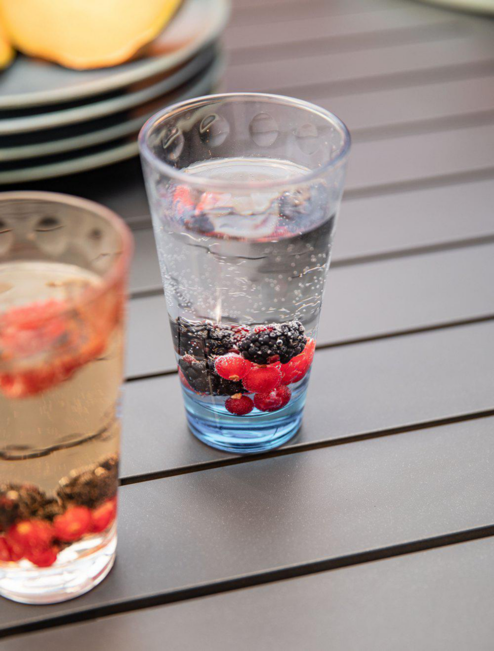 Verres 25 cl en assortiment pastel Optic - L’ensemble de 6