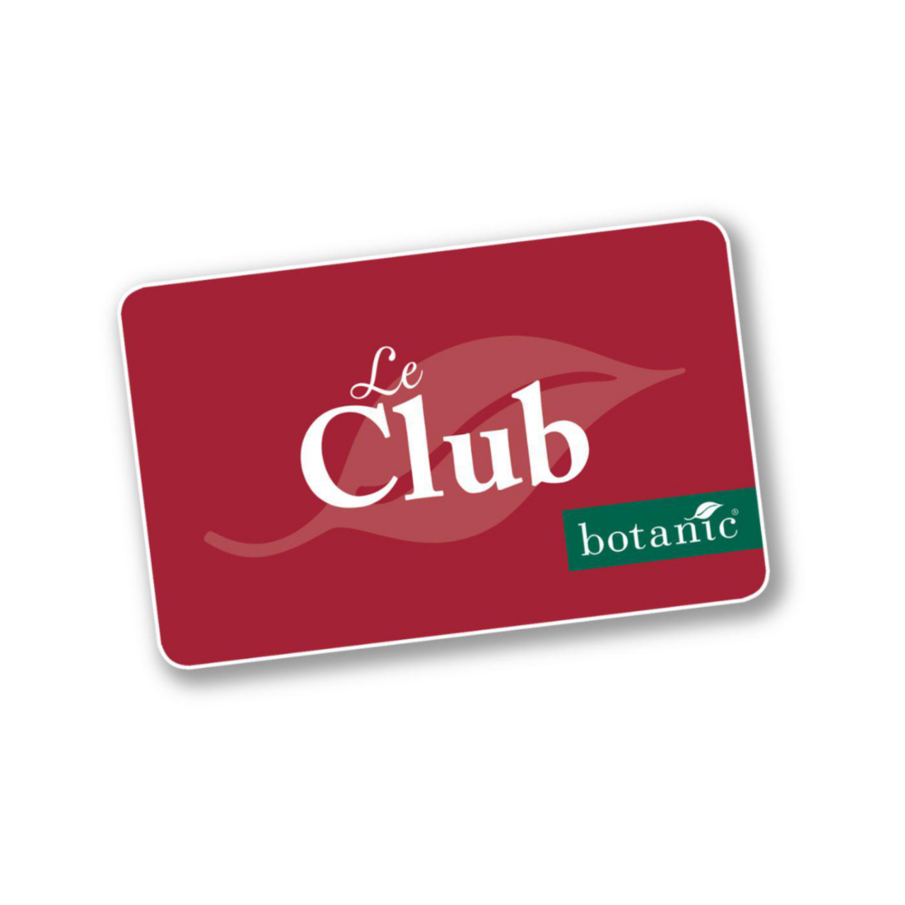 Carte Club botanic®