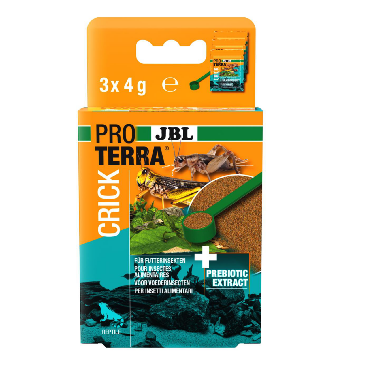Aliment complet pour insectes alimentaires JBL Proterra Crick - 3 x 10 ...
