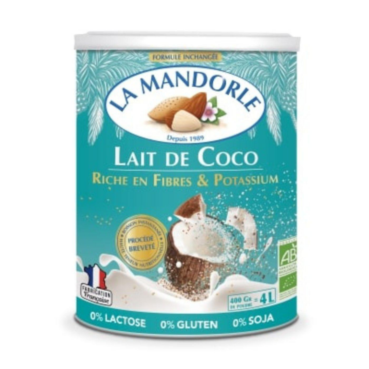 Lait de coco poudre 400g