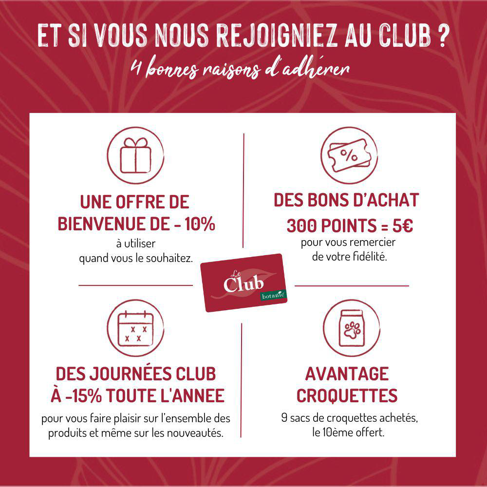 Carte Club botanic®