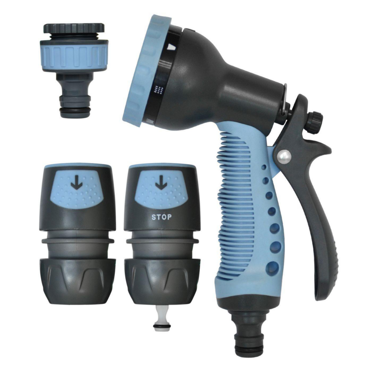 Set de base universelle botanic® avec pistolet 7 jets | botanic®