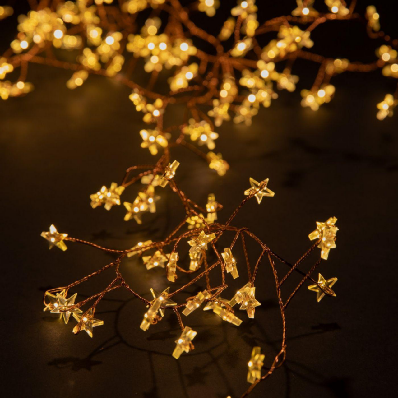 Guirlande lumineuse micro LED à lumière fixe blanc à piles - 2 m | botanic®