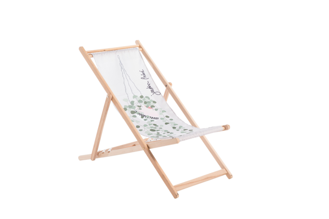Chilienne avec toile amovible à motifs verts Retombante - 132 x 55 cm ...